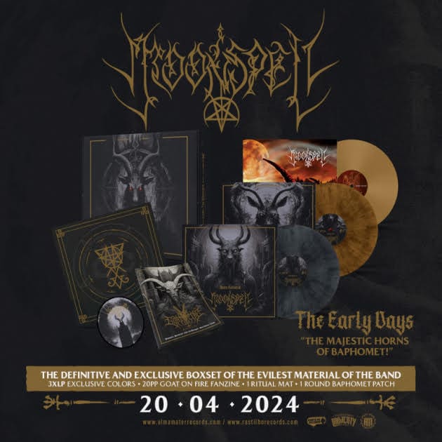MOONSPELL Announces “Under The Moonspell” The Early Years Collection