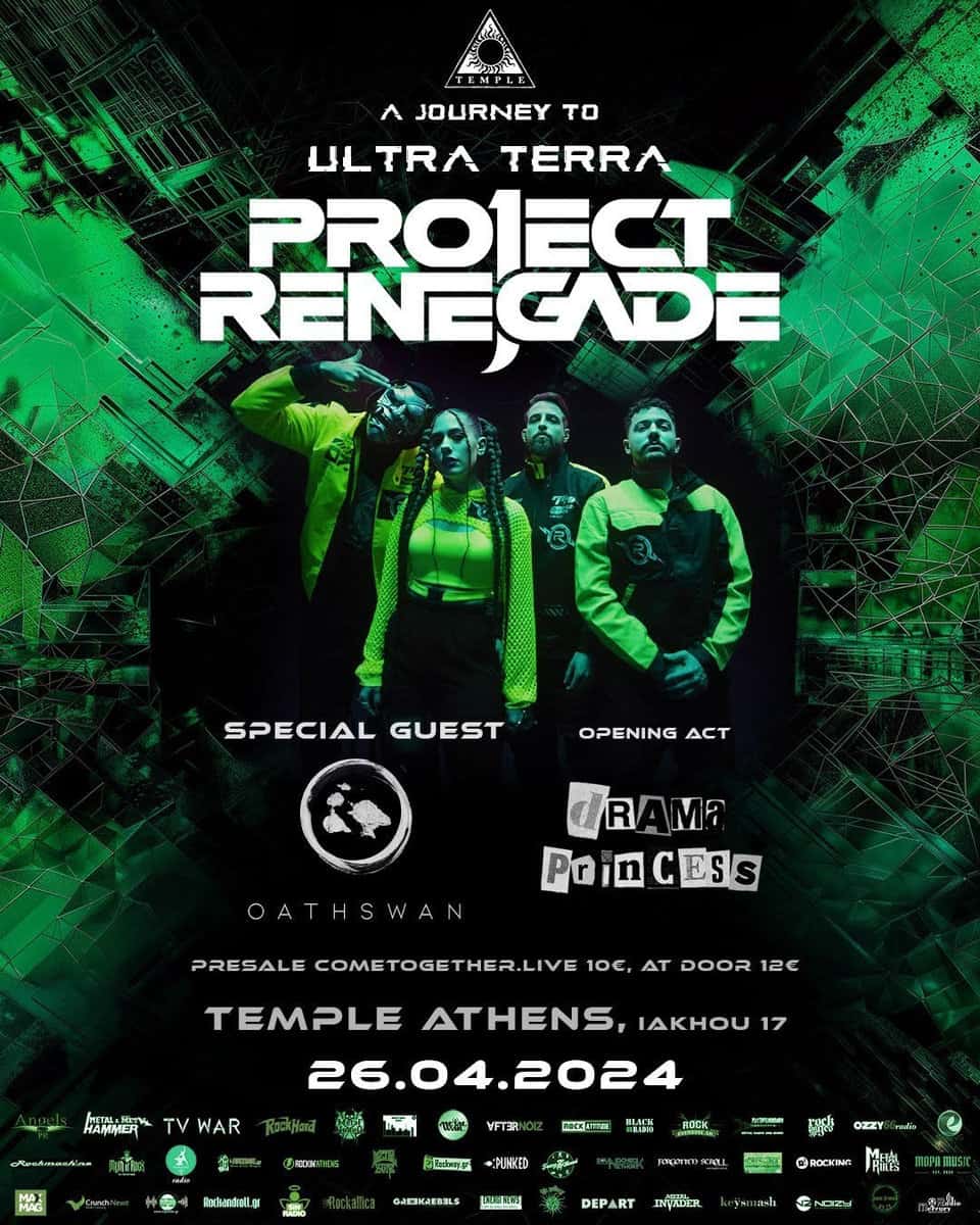 Project Renegade “Ultra Terra” Release Show w/ Oathswan + Drama ...